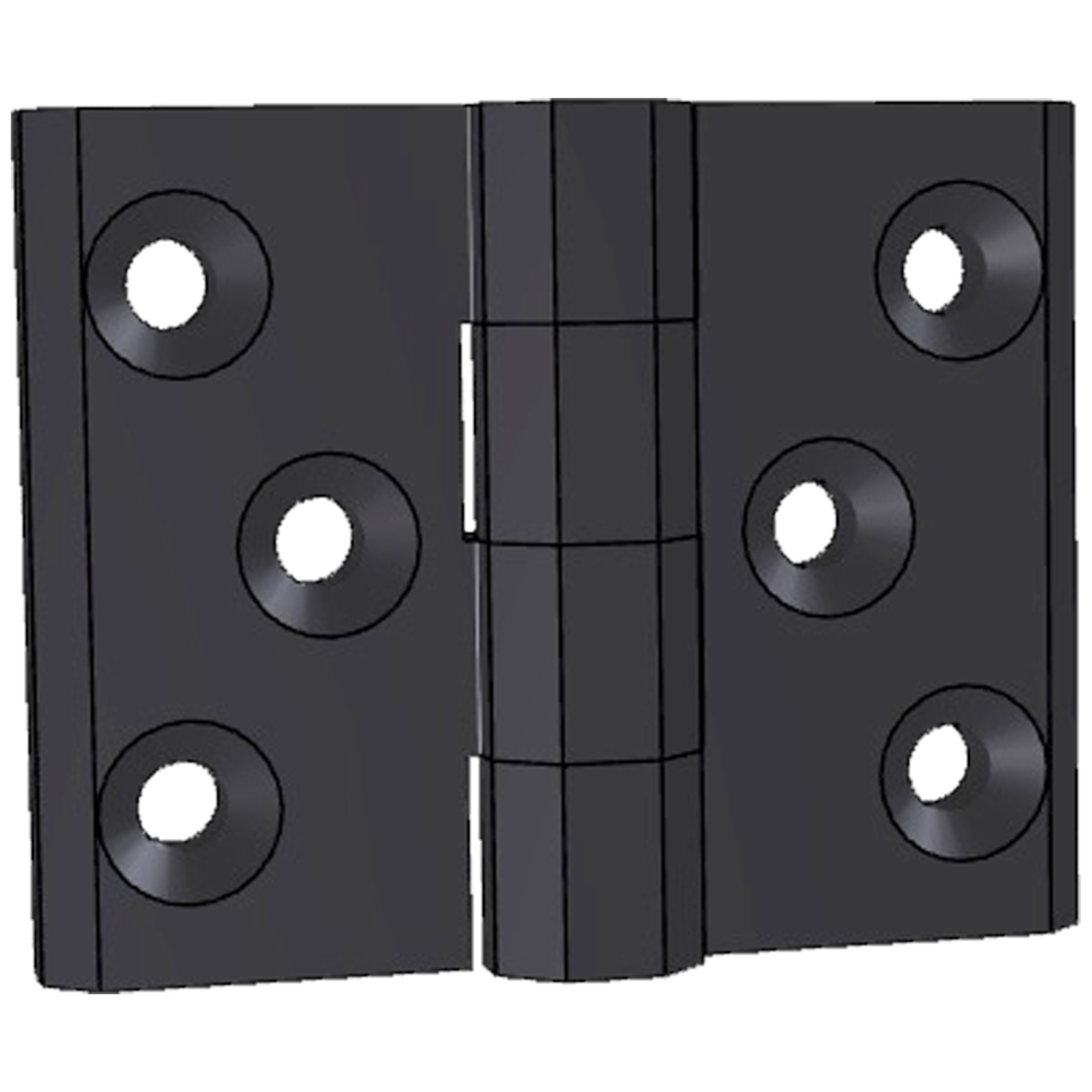 ZM004 - 50 x 76 ZINC HINGE