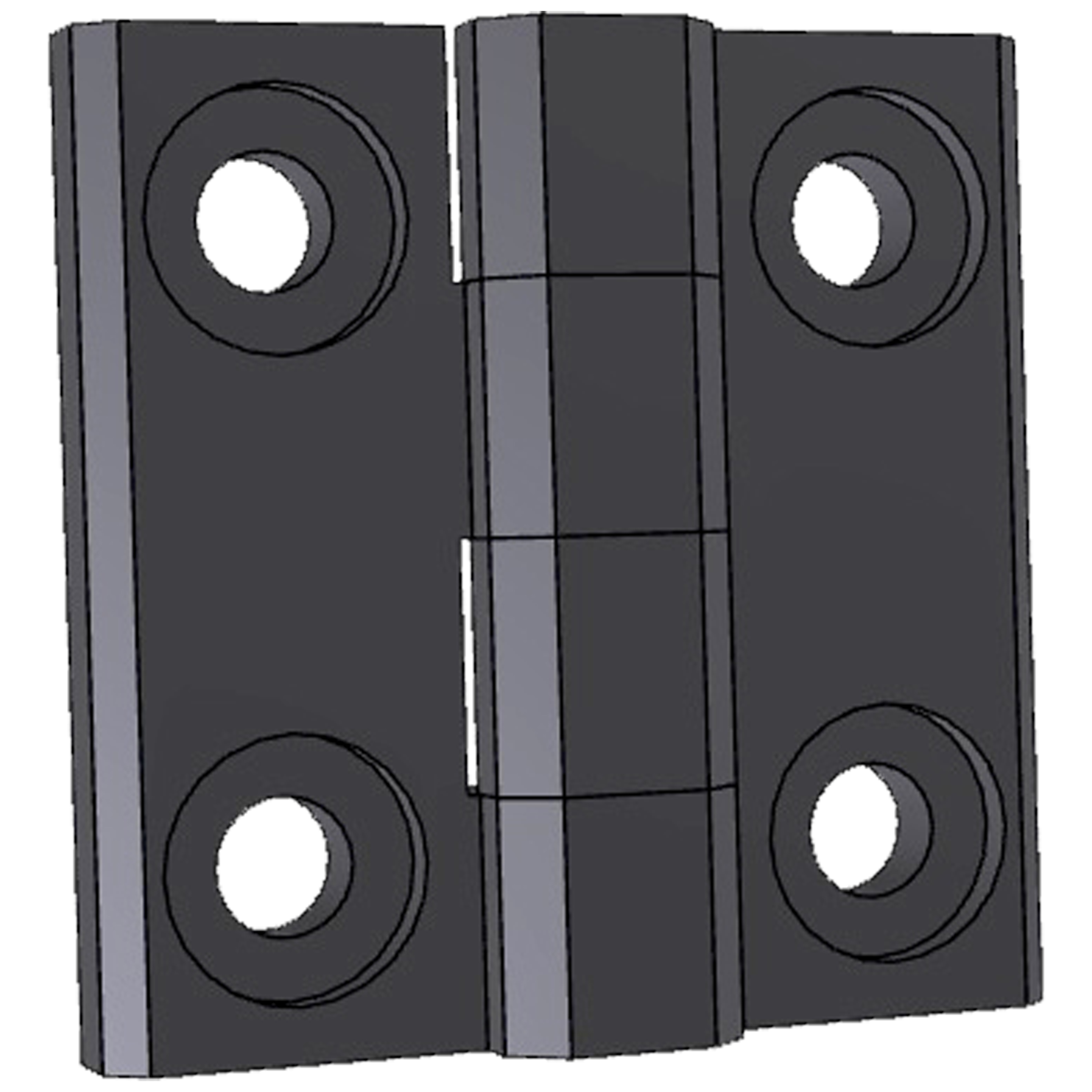 ZM002 - 40 x 40 ZINC HINGE